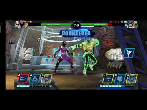 Power Rangers Legacy Wars-Ellarien-Mighty Morphin-Game Play - YouTube