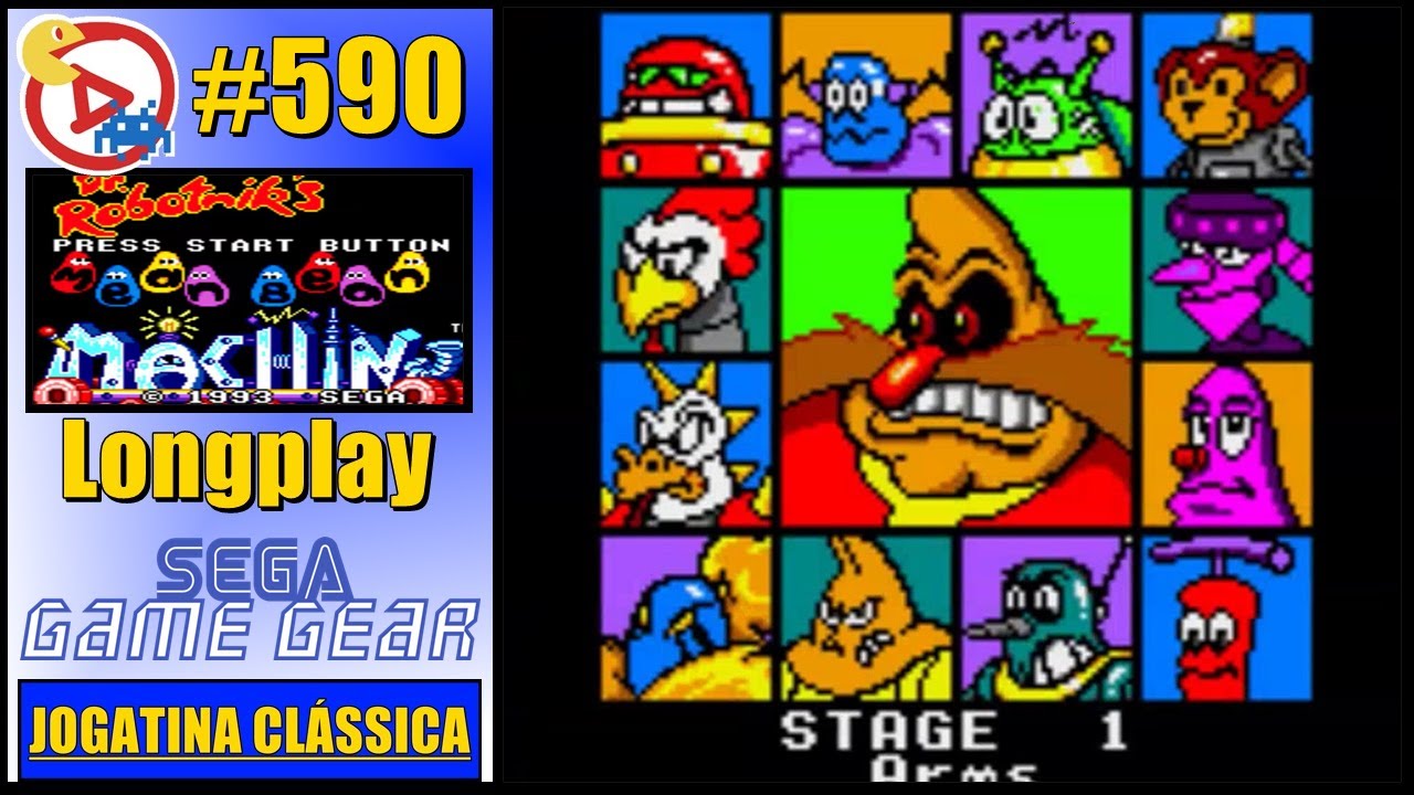 Game Gear Longplay Dr.Robotnik's Mean Bean Machine - YouTube