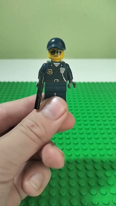 кастомная фигурка полицейского#lego #лего - YouTube