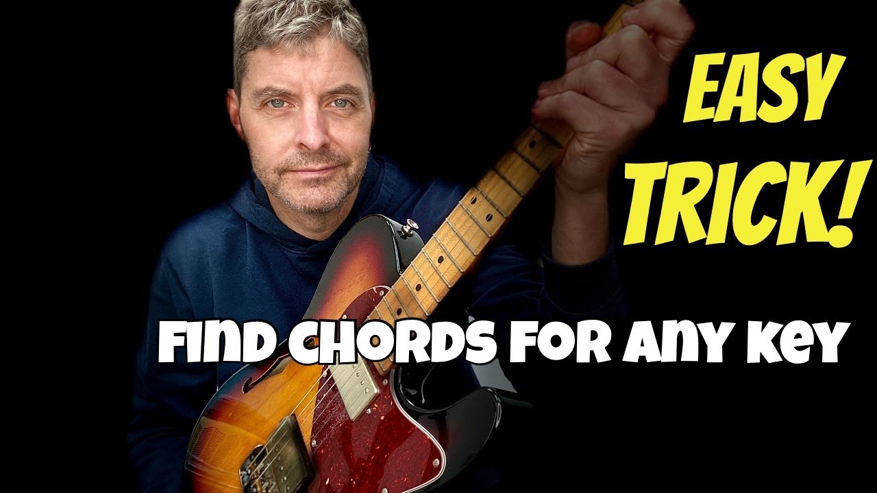 Find the Chords in any KEY Instantly!! EASY Guitar Method. - YouTube