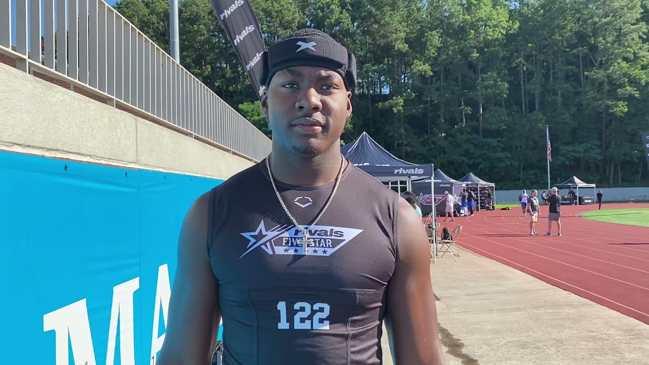 Interview with USC 5-star DE commit Mykel Williams at the Rivals Five ...