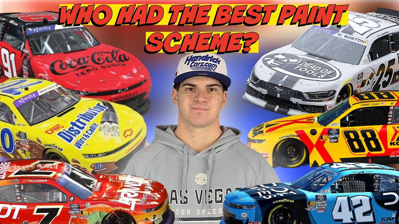 Ranking the best NASCAR Xfinity Series paint schemes of 2025! - YouTube