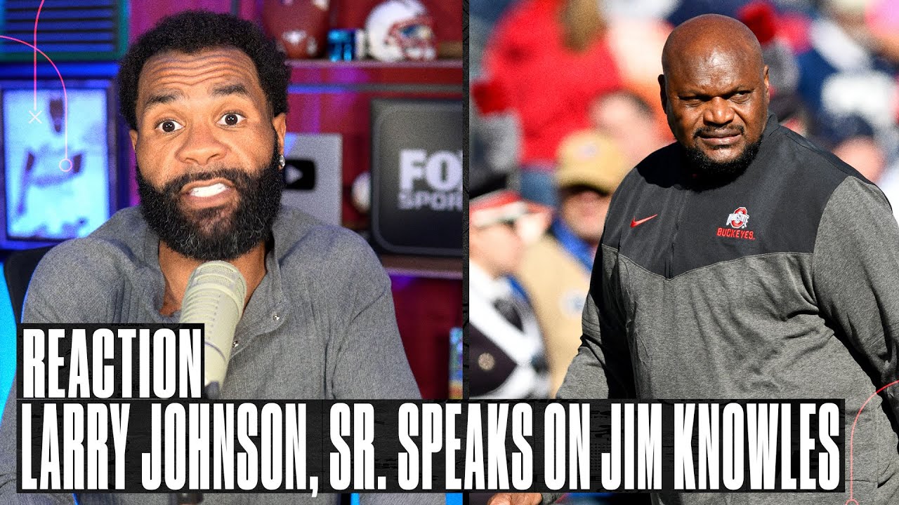 Ohio State DL coach Larry Johnson Sr SPEAKS on relationship with Jim ...