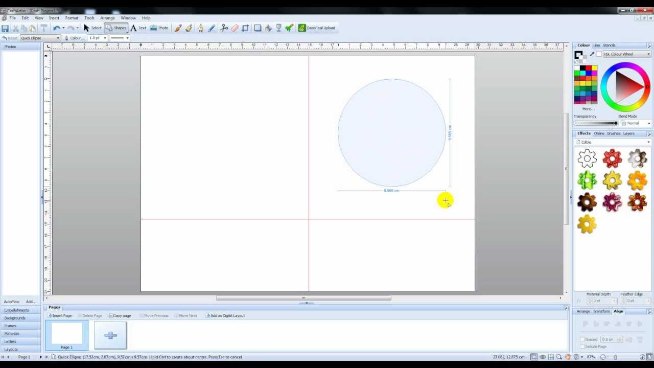 Craft Artist Playing with text on a path - YouTube