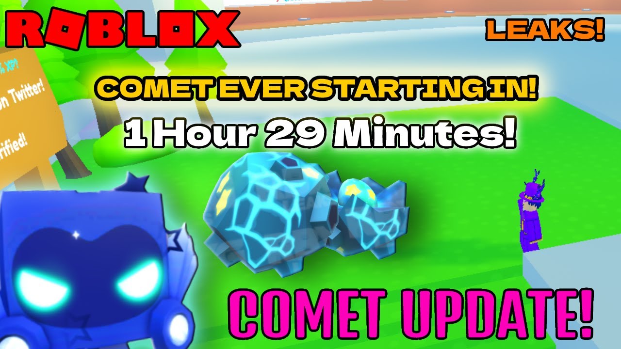PET SIMULATOR X COMET UPDATE LEAKS!! (Roblox psx) - YouTube