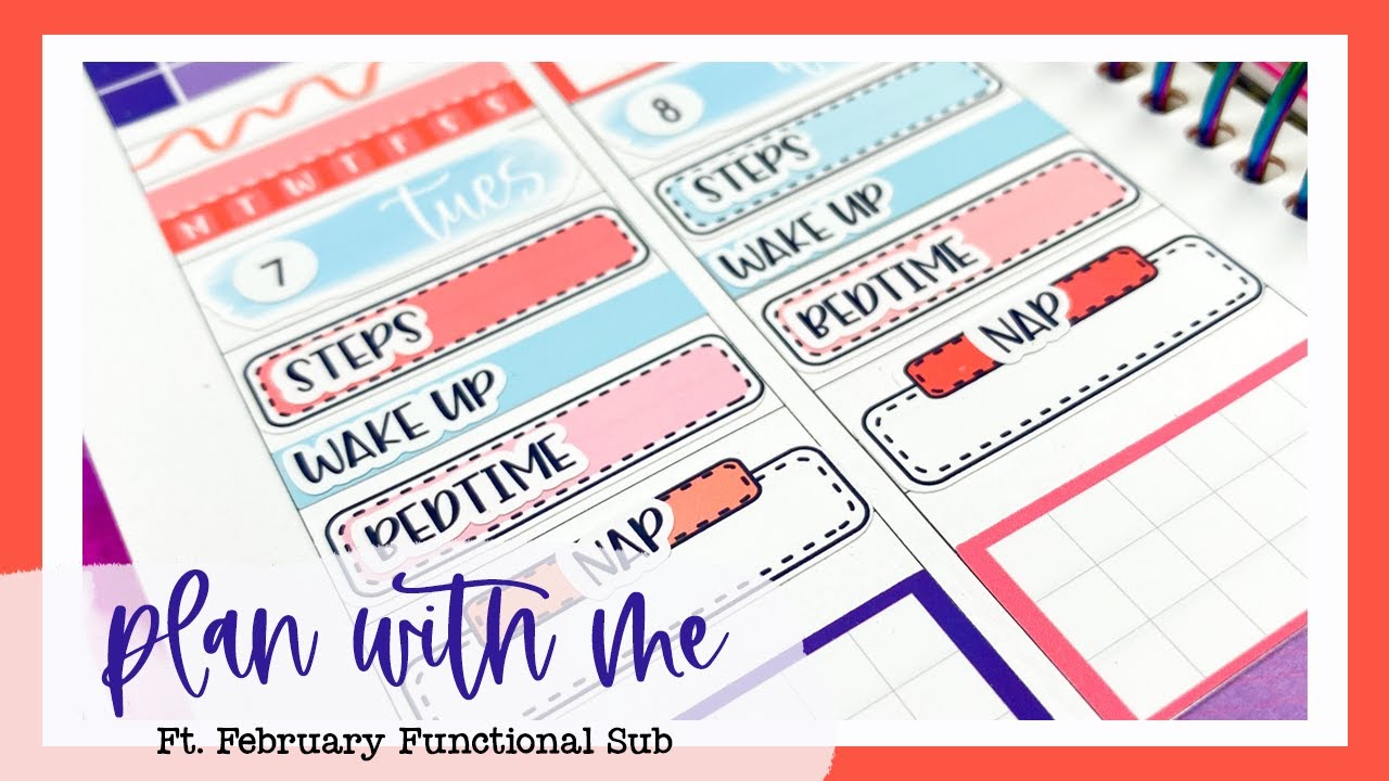 Plan With Me || Ft. February Functional Sub - YouTube