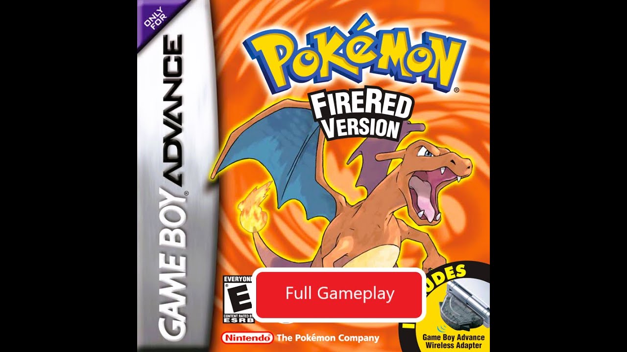 Pokémon FireRed Version Full Gameplay HD - YouTube