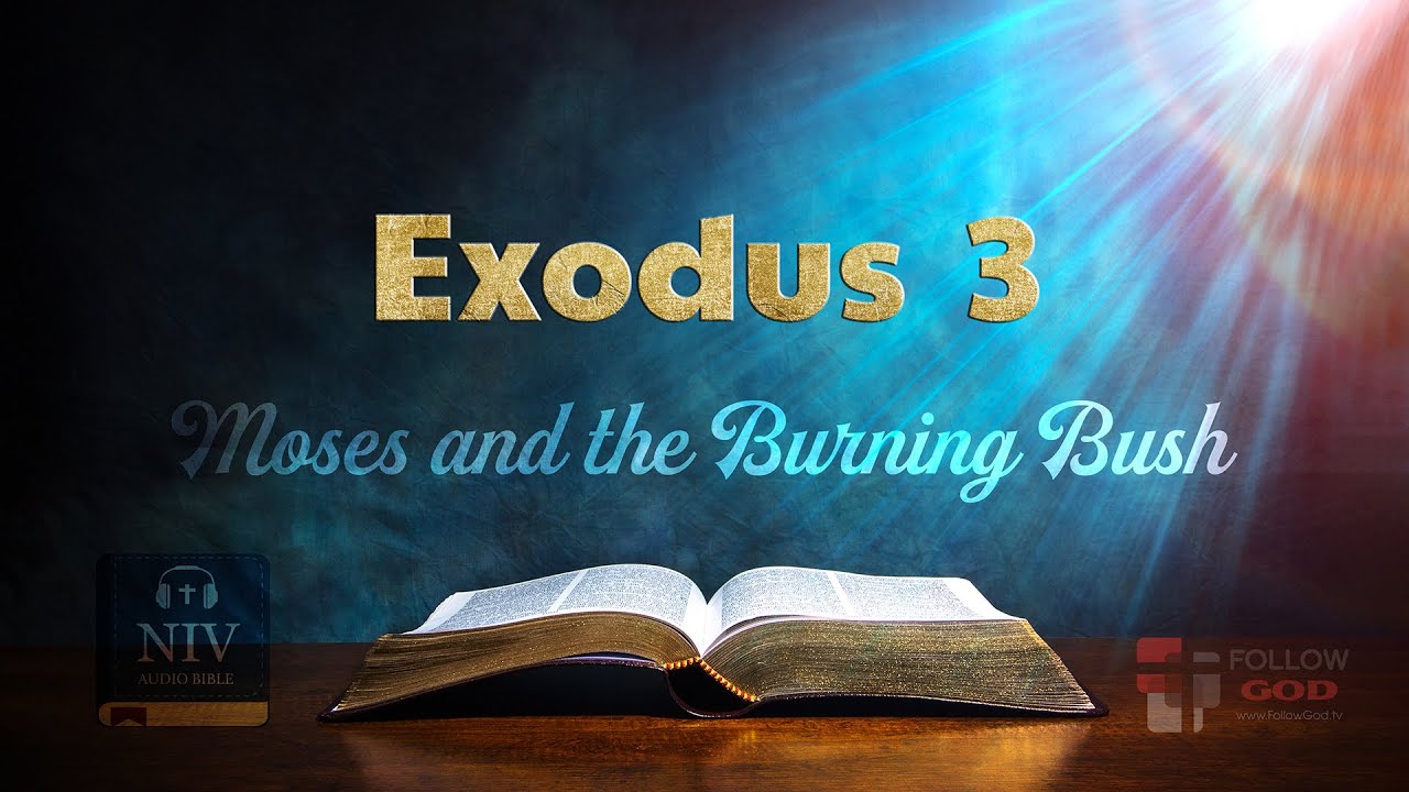 The Book of Exodus | Chapter 3: Moses and the Burning Bush | NIV Audio ...