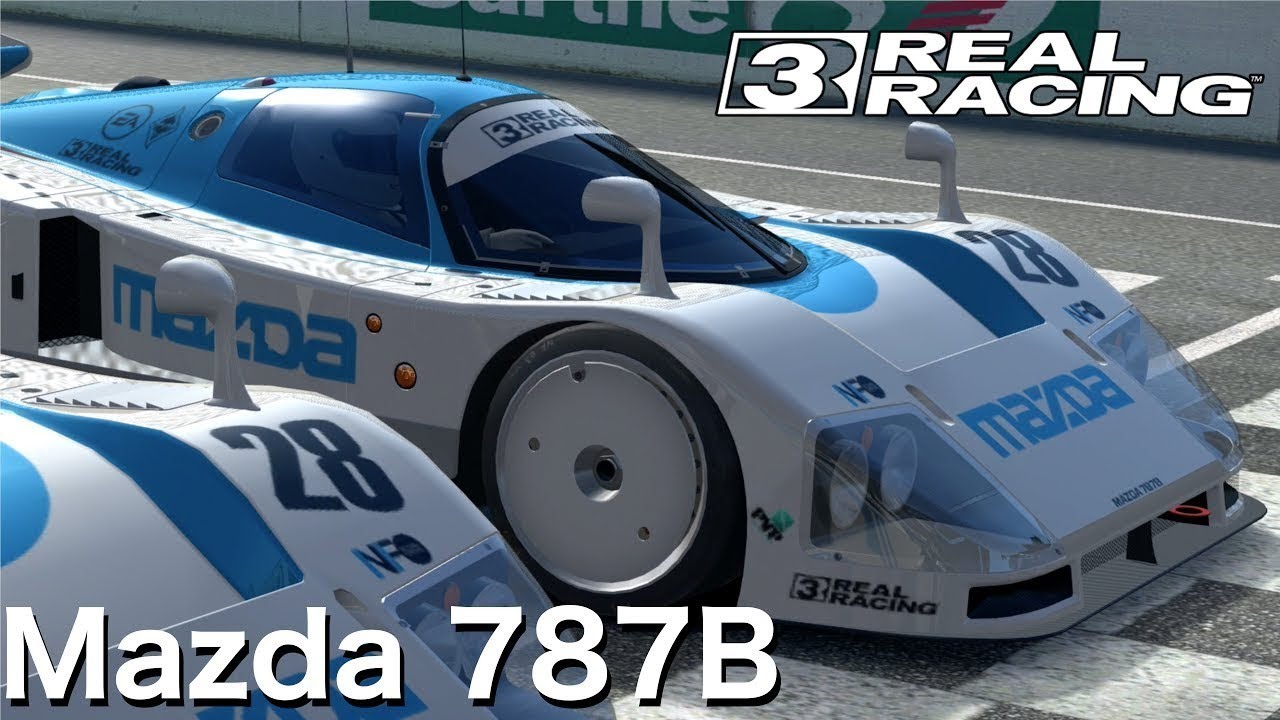 REAL RACING 3 - MAZDA 787B - YouTube