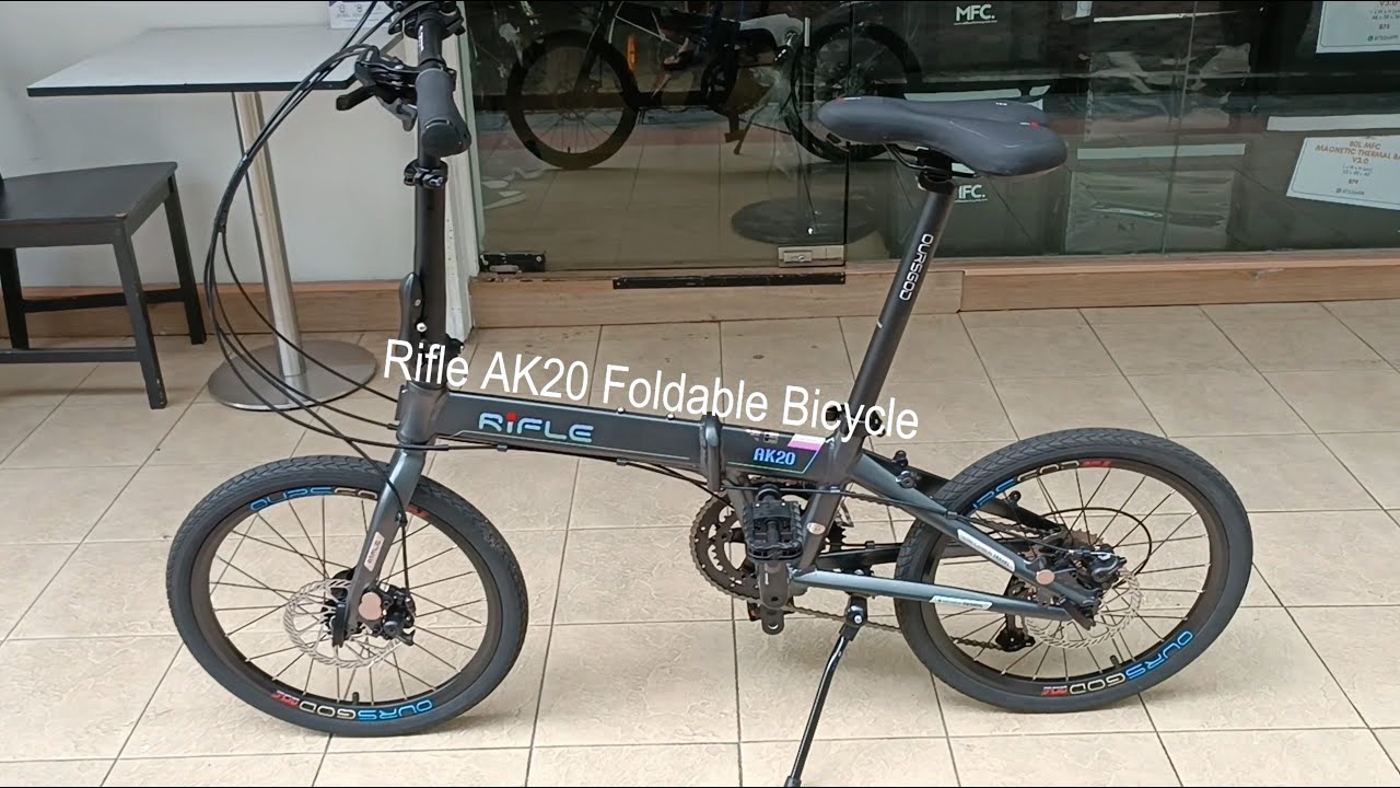 Rifle AK20 18 Speed Gears Foldable Bicycle Specifications CST 40-406 20 ...