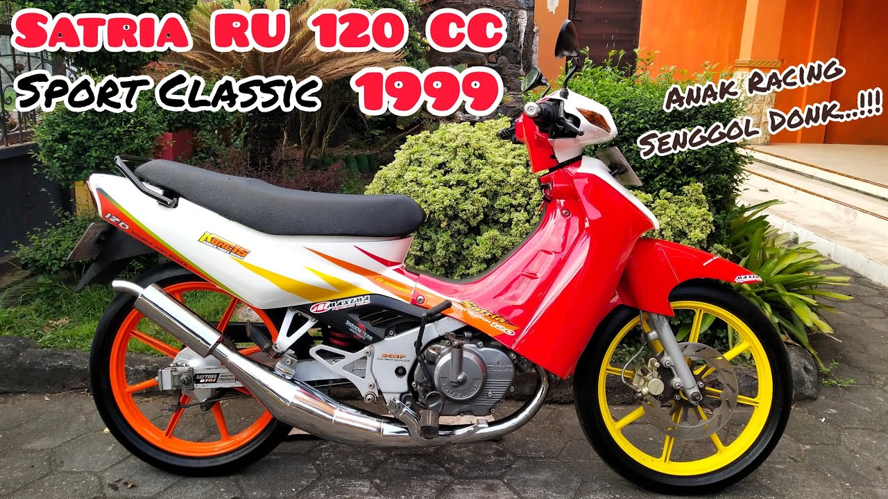 SPORT CLASSIC, SATRIA RU 120 CC / SATRIA LUMBA LUMBA 2TAK 1999 MERAH ...