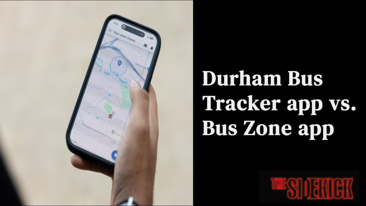 Durham Bus Tracker App vs. Bus Zone app - YouTube