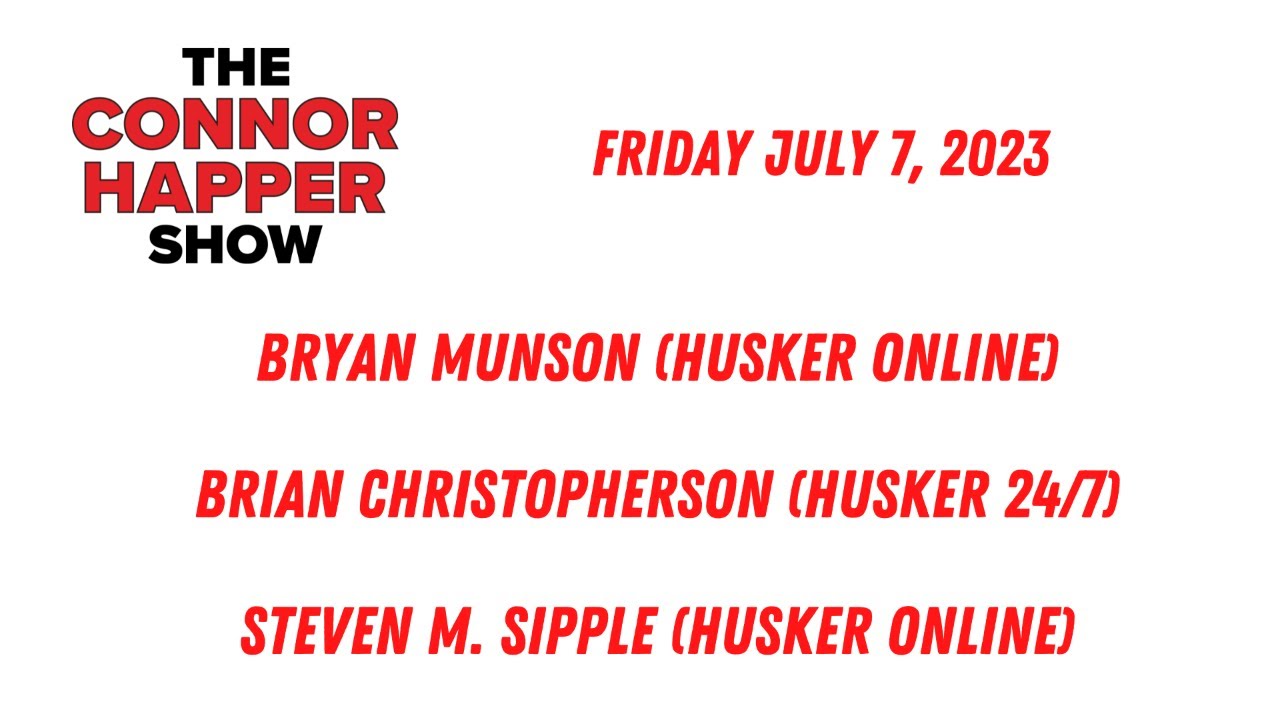 The Connor Happer Show / 7-7-23 / Finally Friday! - YouTube