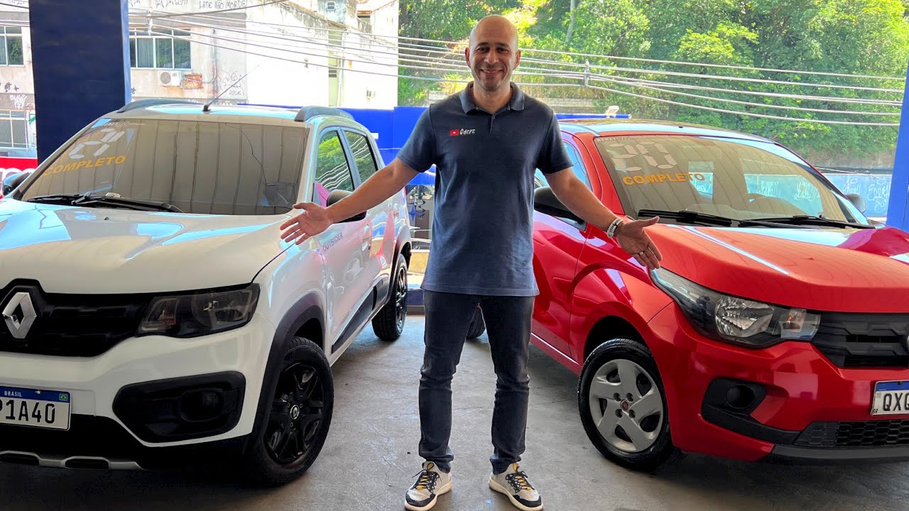 🔴 (diferenças) FIAT MOBI e RENAULT KWID, ECONÔMICOS para UBER 99pop ...