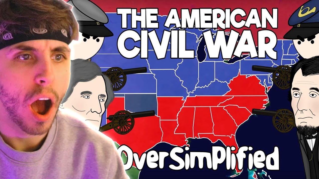British Guy Reacts To The American Civil War - OverSimplified (Part 1 ...