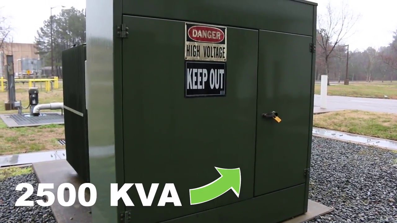 Green Industrial - Used 2500 KVA Padmount Transformers For Sale HV 4160 Delta LV 480Y277 - YouTube