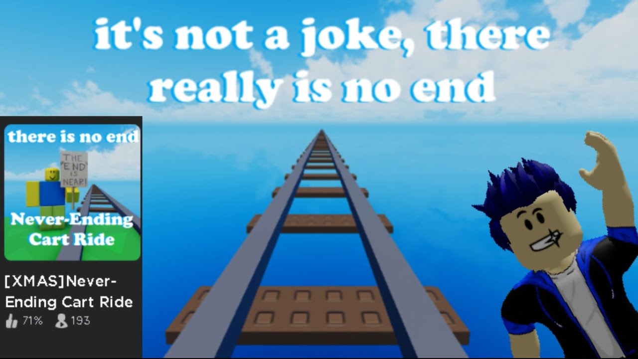 Never-Ending Cart Ride (ROBLOX) - YouTube