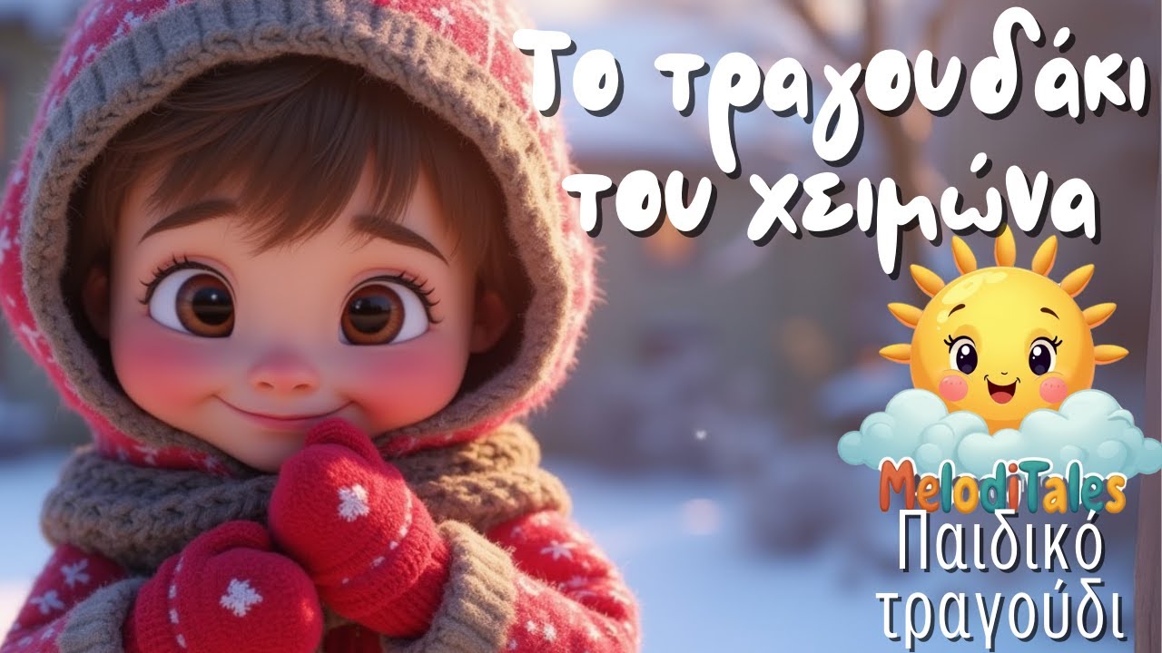 ️☃️ Παιδικό τραγούδι - Το τραγουδάκι του χειμώνα ️☃️ Τραγούδι για ...