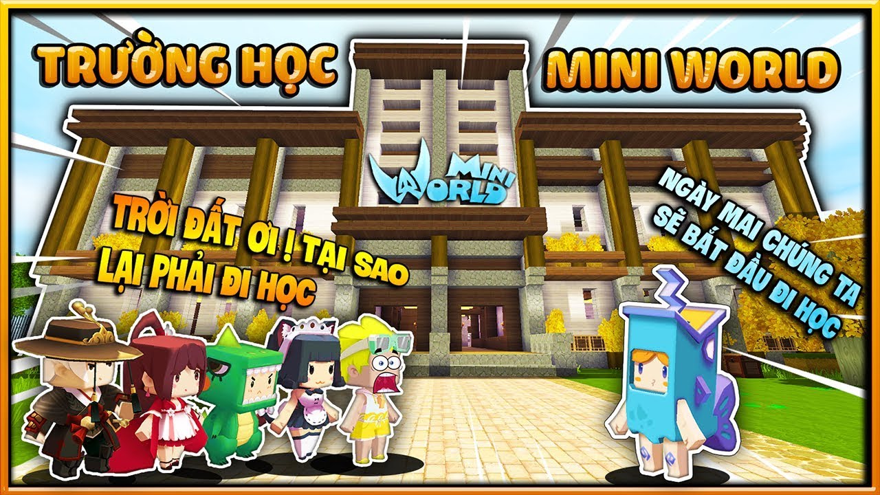 Mini World | BUỔI HỌC KINH HOÀNG ĐẦU TIÊN TẠI TRƯỜNG HỌC TRONG MINI ...