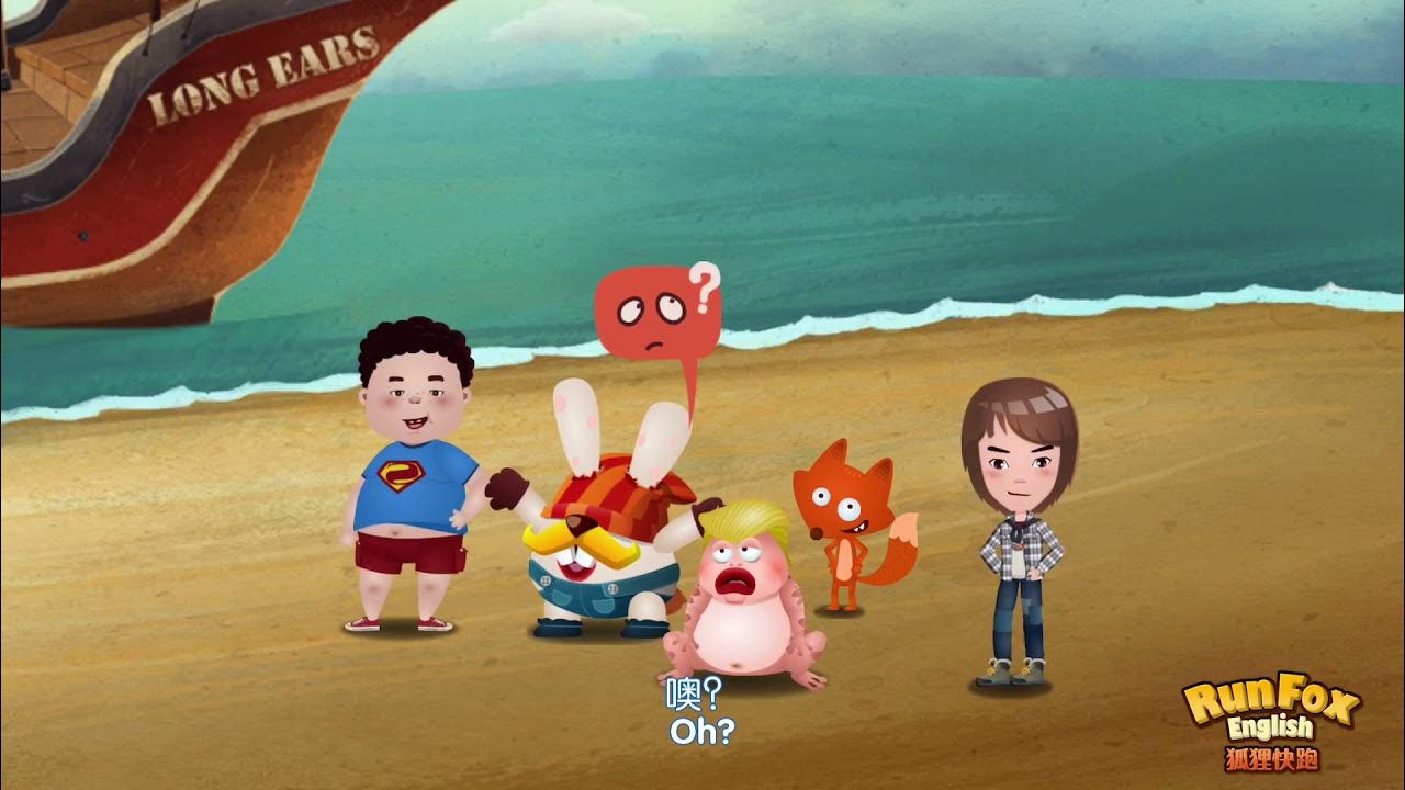 【Bilingual Version】Run Fox |EP195【The Kraken】|English for children|Kids ...