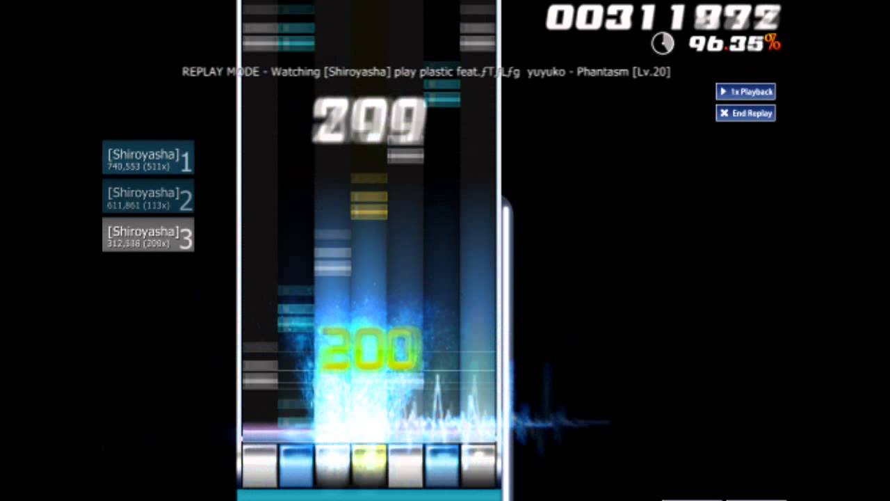 Osumania Yuyuko - Phantasm ★20 BMS song - YouTube