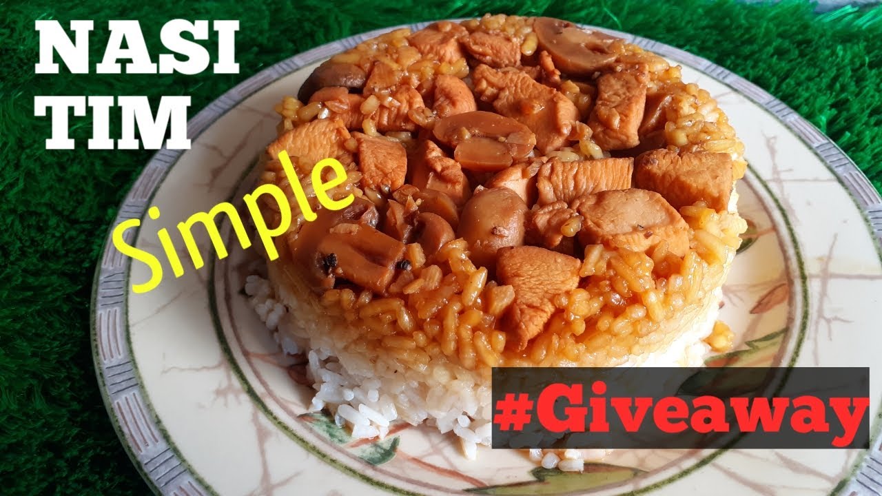 Nasi Tim Simple dan Giveaway Kecil kecilan - YouTube