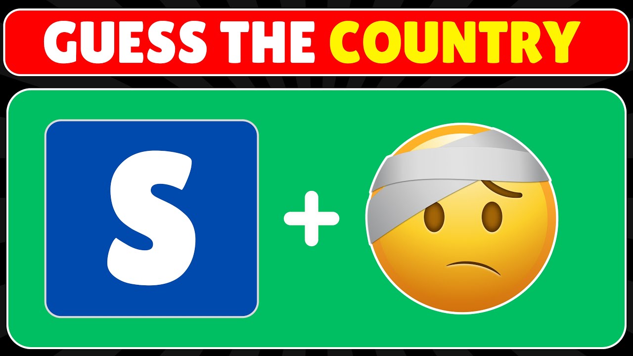 Can You Guess The Country by Emoji? 🌎🚩 | Geography Quiz Challenge - YouTube