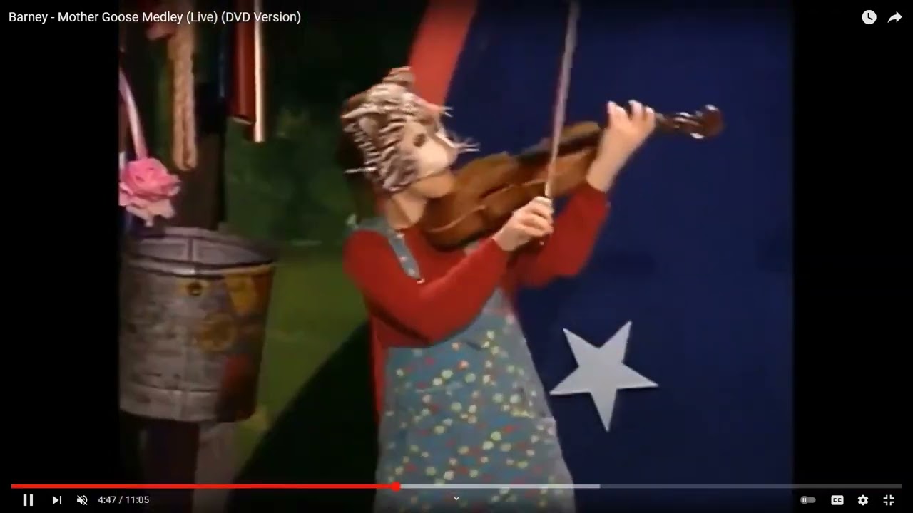 Rachel from Barney's Big Surprise (1998) Playing to At The Crossroads ...