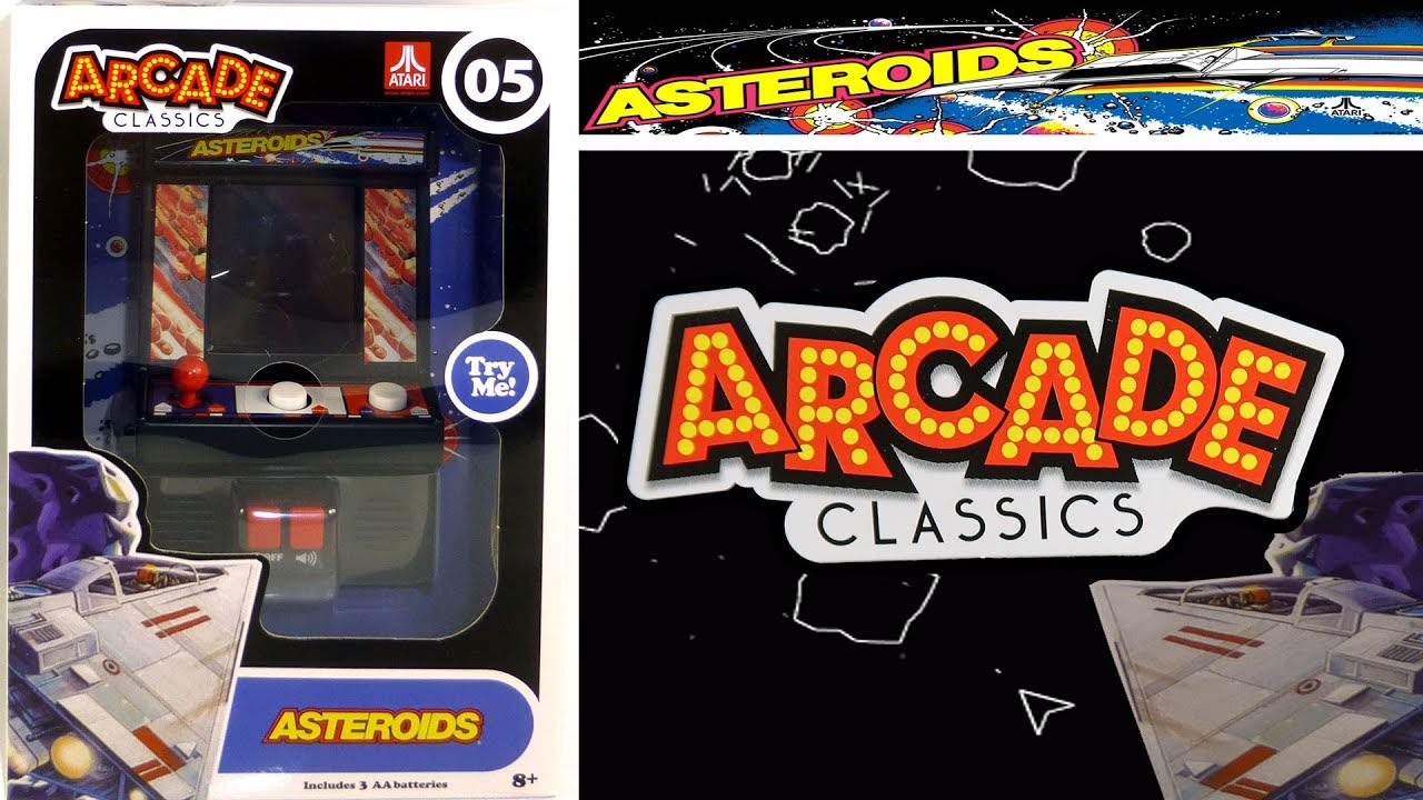 Mini Arcade Classic Series - ASTEROIDS - PART#4 - YouTube