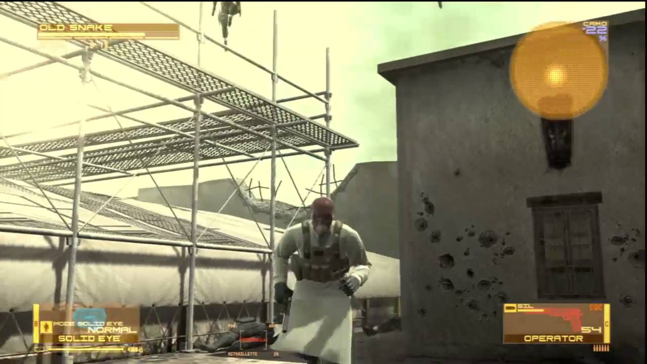 MGS4 Frog Fight CSG strat - YouTube