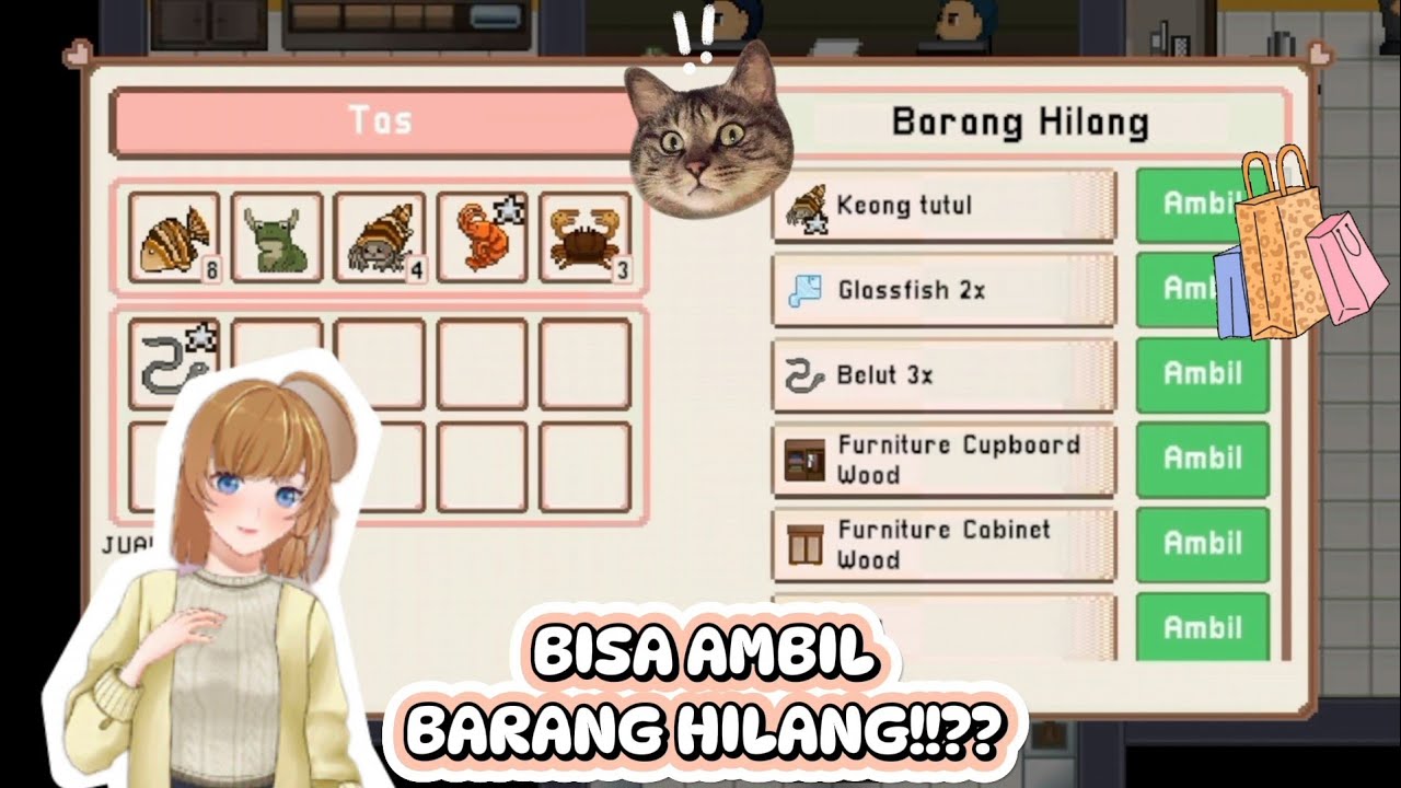 CARA MENEMUKAN BARANG HILANG DI GAME CISINI YANG BIKIN PENASARAN🤔 ‼️ ...