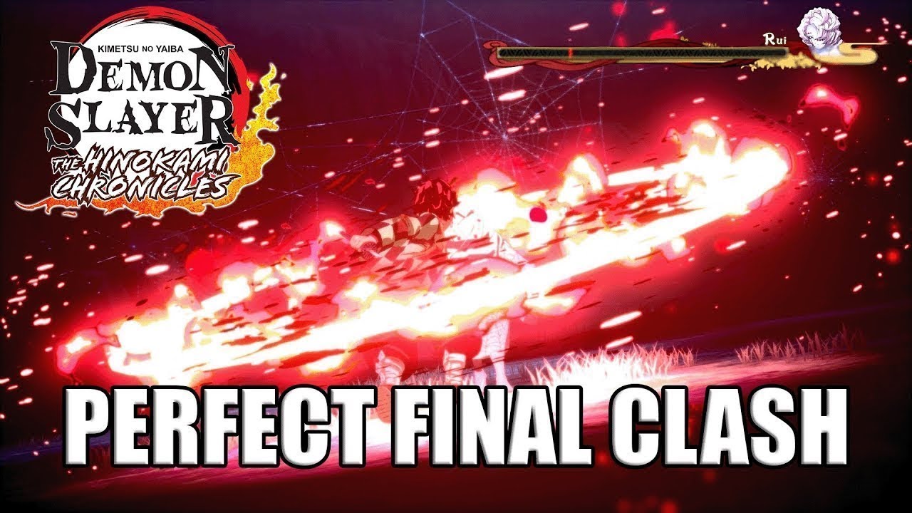 PERFECT FINAL CLASH - RUI BOSS | Demon Slayer - Kimetsu No Yaiba: The ...