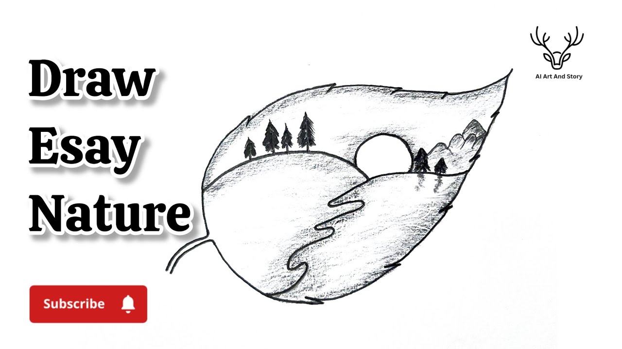 How To Draw Esay Nature / How To Draw /@AIArtAndStoryoffical - YouTube