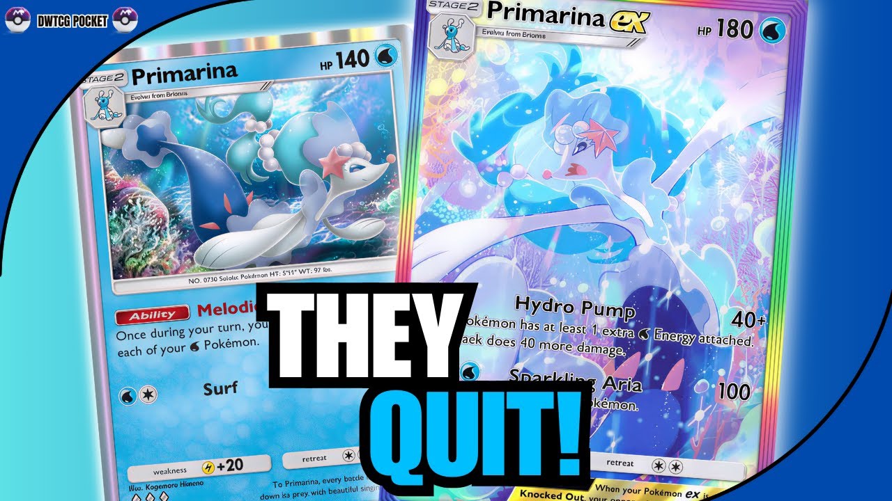 Make Them ALL RAGE QUIT with Primarina! | Pokémon TCG Pocket - YouTube