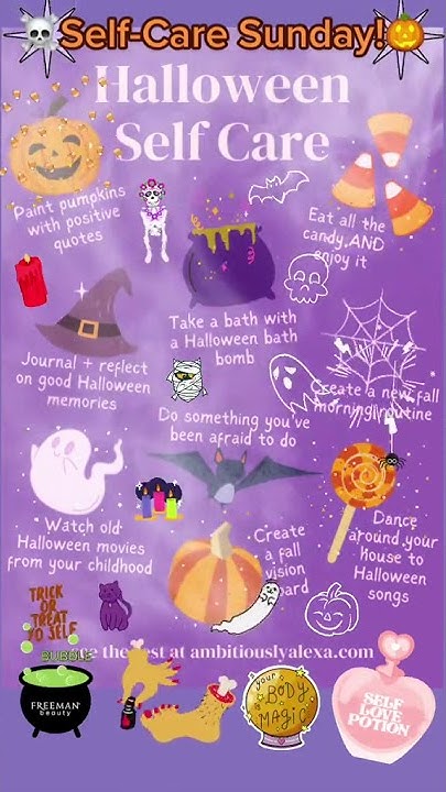🎃Halloween Self-Care💜 - YouTube