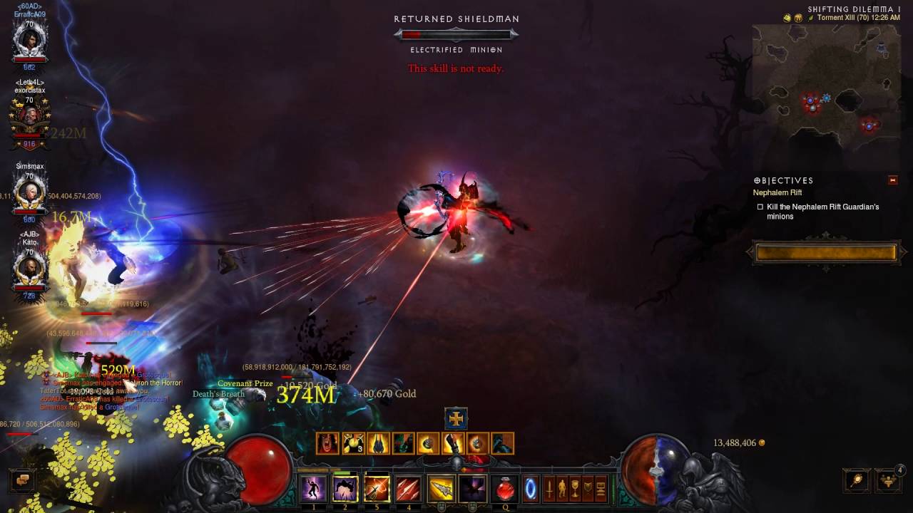 [D3 Season 7] Four Man Torment XIII 3:58 Speed Clear - YouTube