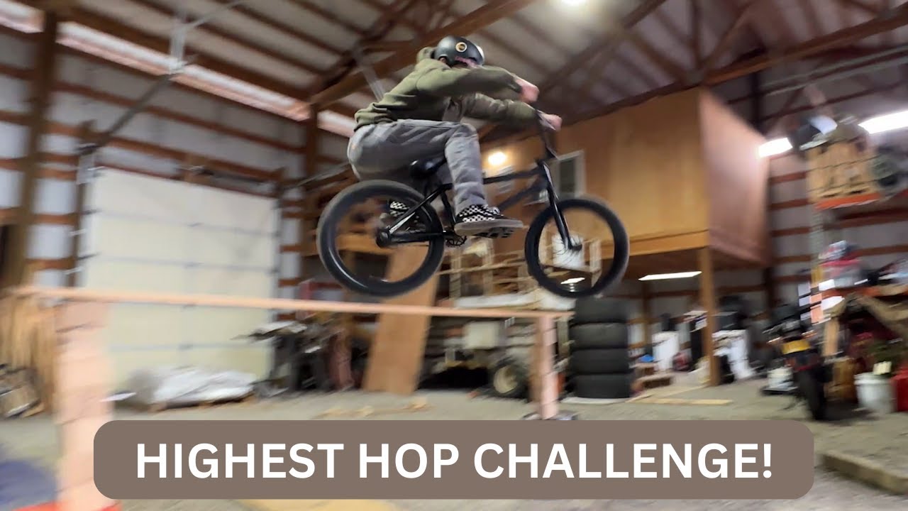 BMX Bunny Hop High Jump Training! - YouTube