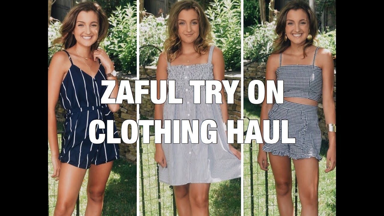 ZAFUL TRY ON CLOTHING HAUL- (Bikinis + Dresses ALL Under $20) - YouTube
