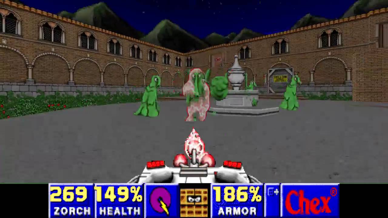 Chex Quest 3 Full Playthrough, Super Slimey/Nightmare Difficulty - YouTube