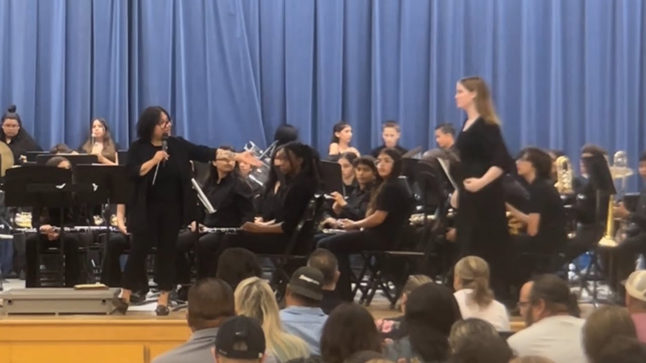 2024-05-09 Jacque Director Debut! - Warren Jr High Concert Band - YouTube