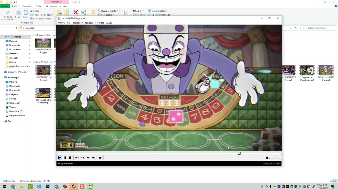 Guía para vencer a King Dice (rey dado) en Cuphead - YouTube