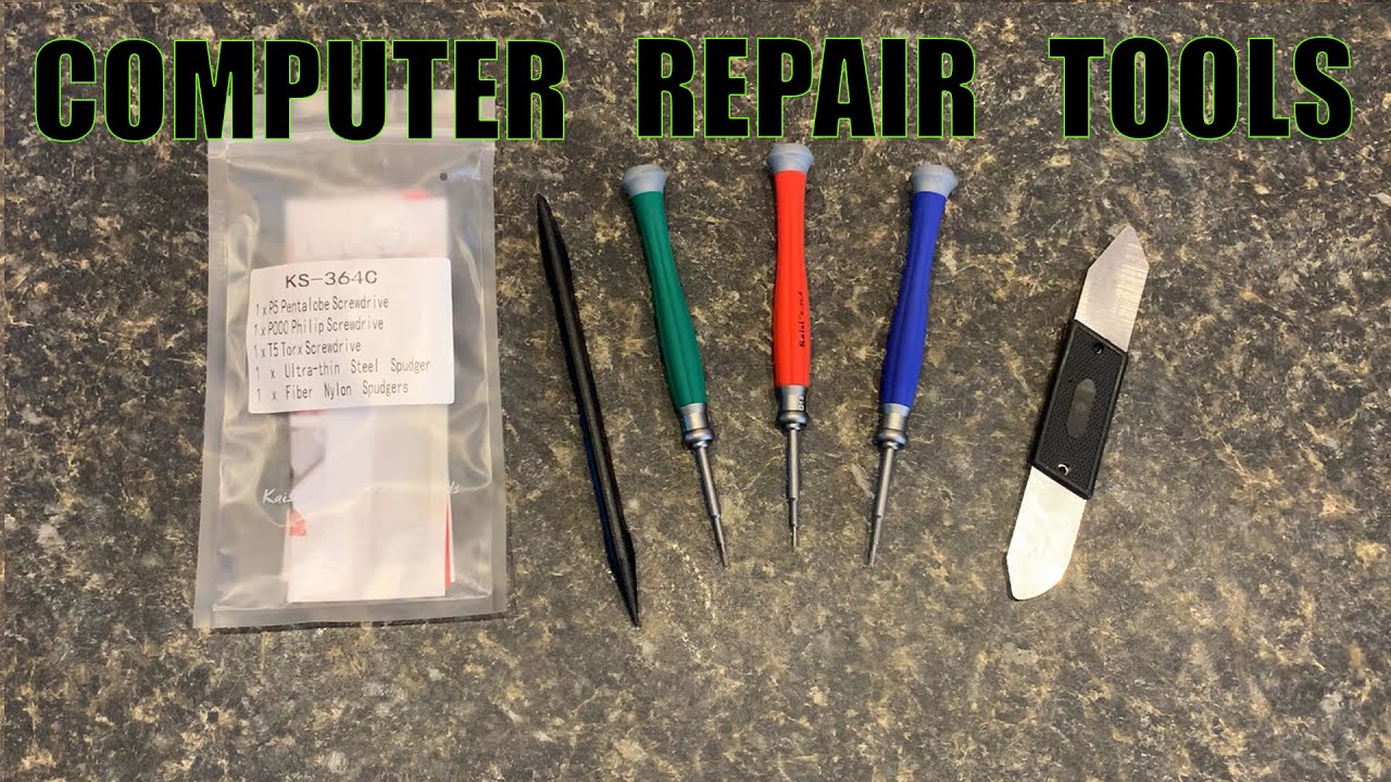 Small Electronics Macbook Tool Kit Review: Kaisi 5pcs MacBook Repair ...