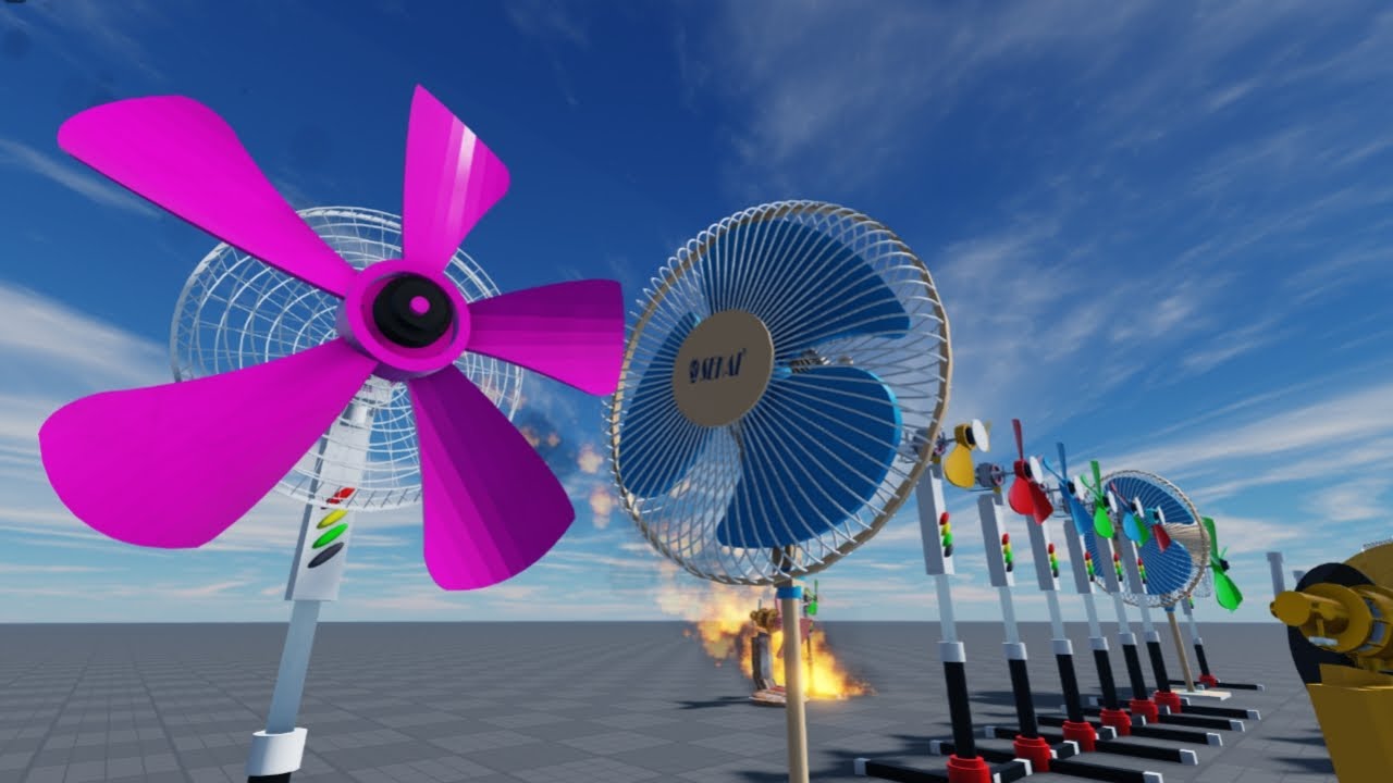 Review Fan In House - Roblox Fans - YouTube