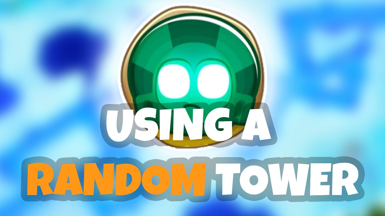 Can I Beat Impoppable Using A Random Tower (BTD 6) - YouTube