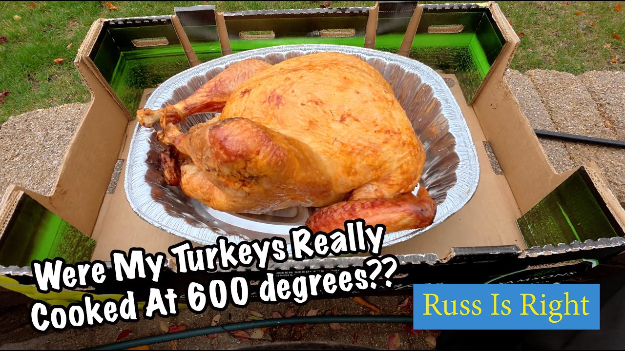 Turkey Time! Did I Really Smoke My Turkeys At 600 Degrees? - YouTube