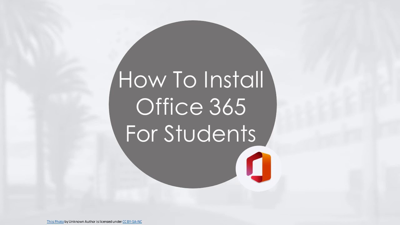 How to Install Office 365 for students - YouTube