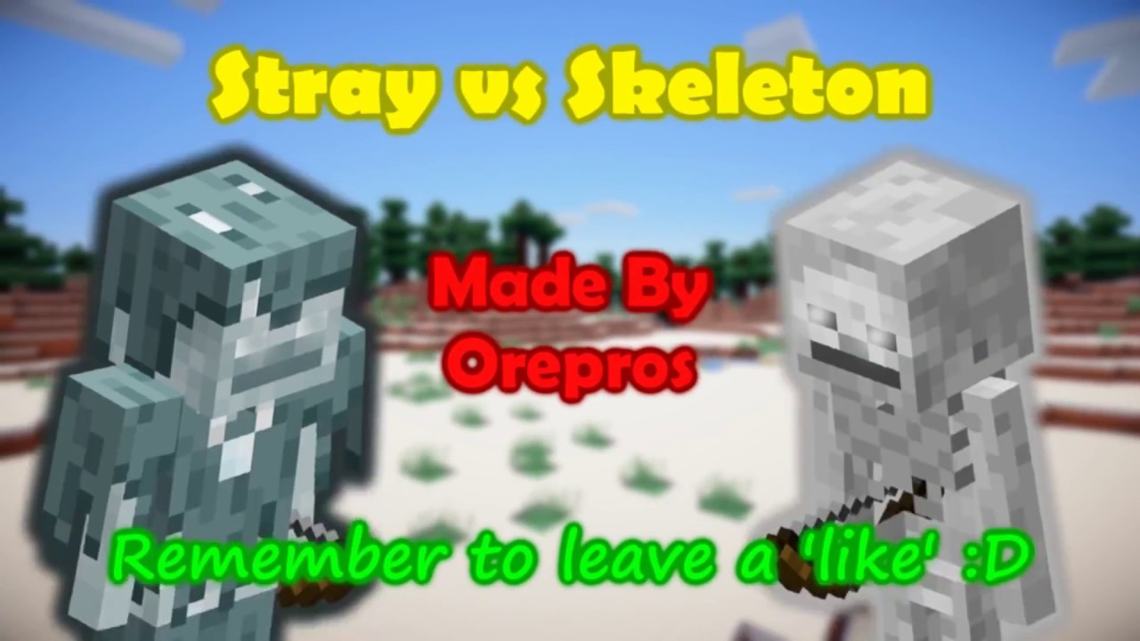 МАЙНКРАФТ МАШИНИМА//Stray vs. Skeleton - Minecraft// ПЕРЕВОД НА РУССКИЙ ...