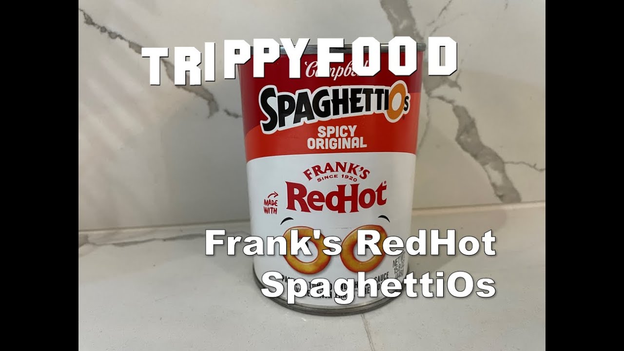 Frank's RedHot SpaghettiOs #FranksRedHot #SpaghettiOs - YouTube