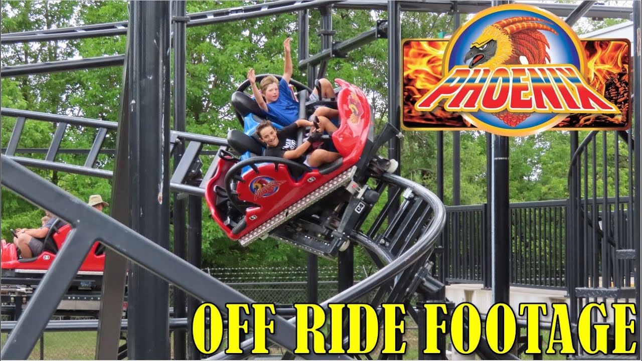Phoenix at Adventureland Off-Ride Footage (No Copyright) - YouTube