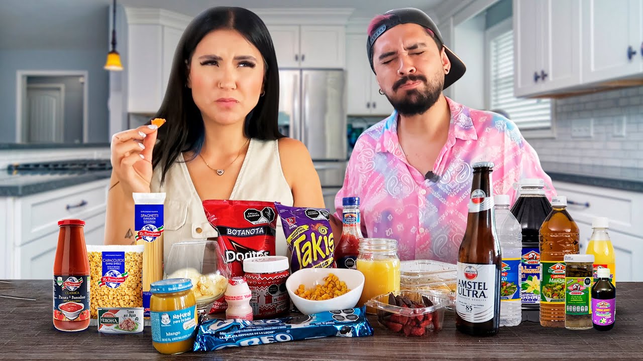 PROBANDO LAS COMBINACIONES DE COMIDA MÁS RARAS DE INTERNET - YouTube
